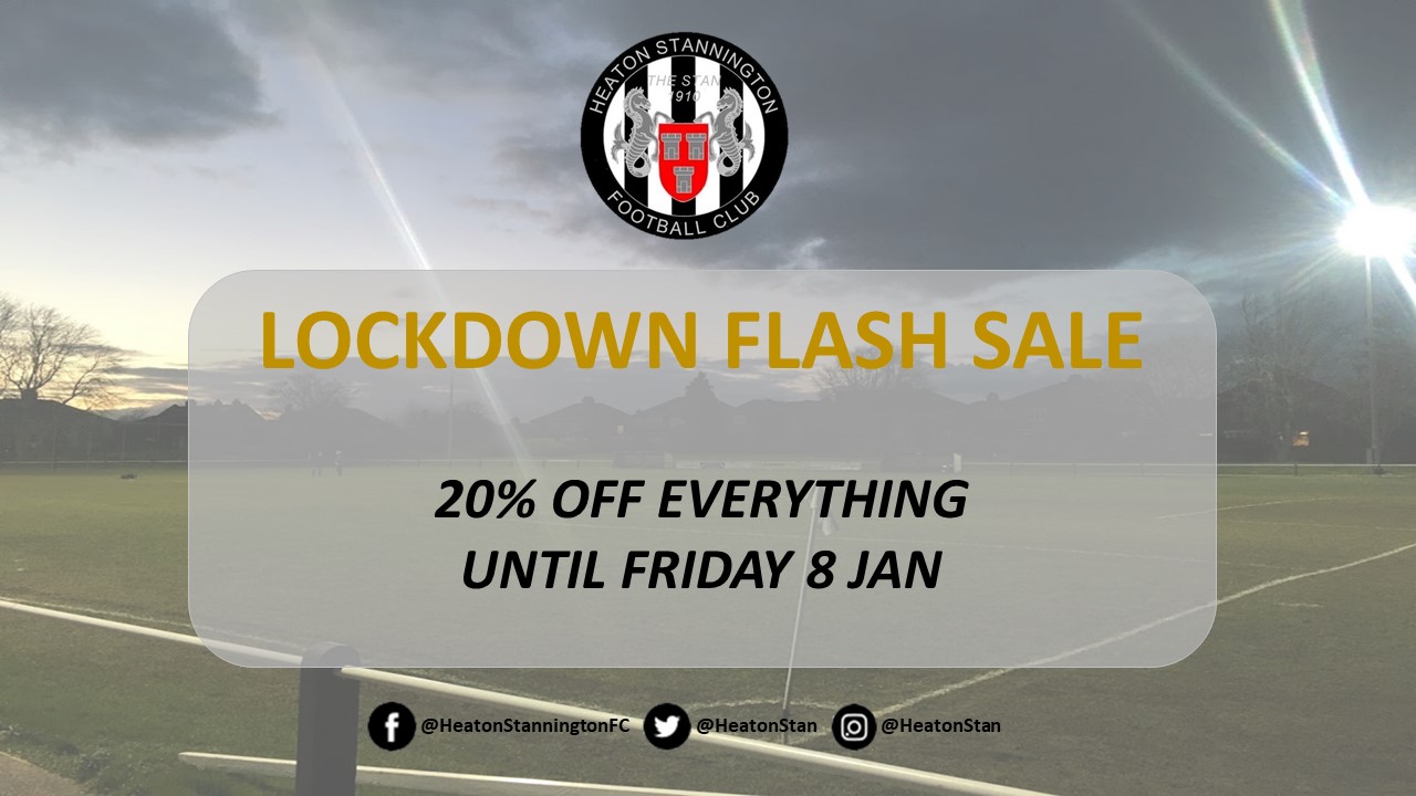 Lockdown Flash Sale! – Heaton Stannington FC