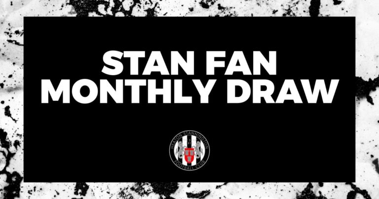 Stan Fan Monthly Draw May 2026 Results - Heaton Stannington FC