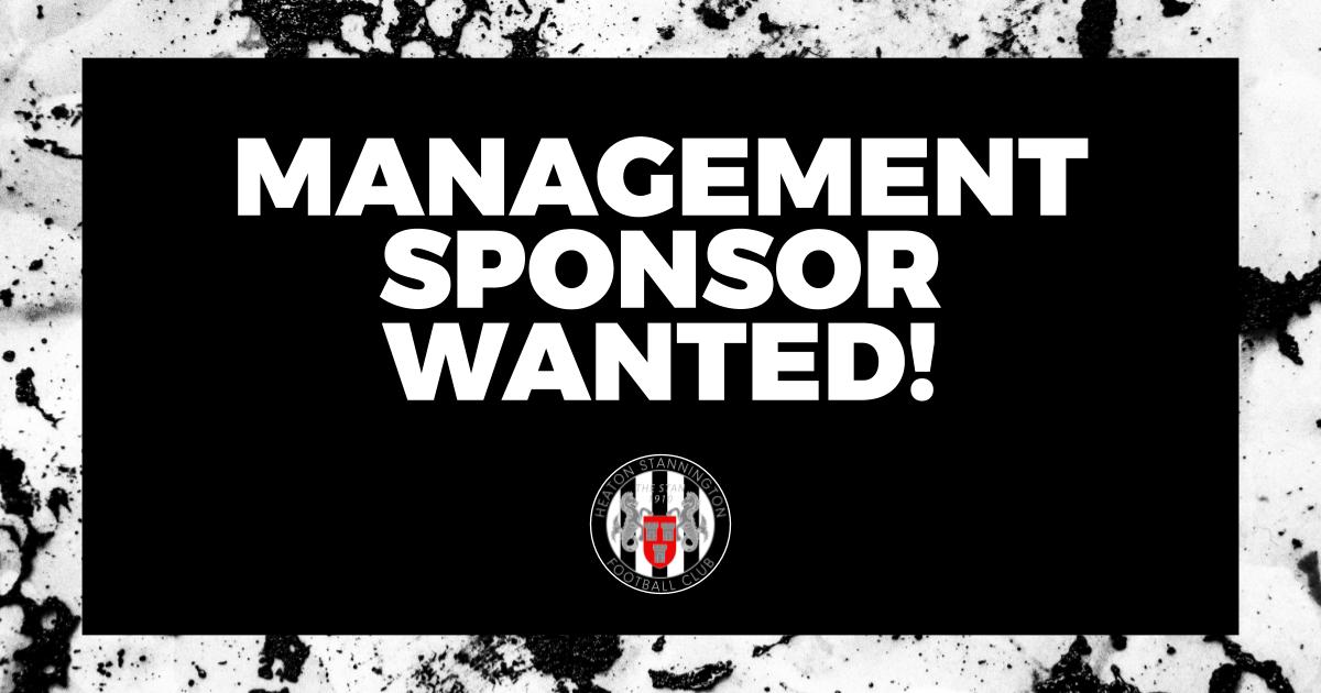 Management Sponsorship Opportunity - Heaton Stannington FC